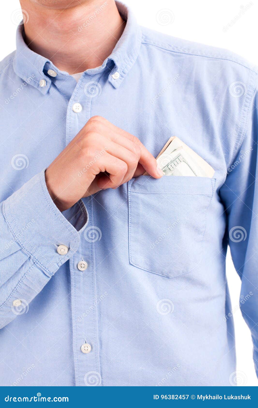 Hand Taking Money Off Pocket Isolated Stock Image - Image of pass, bill ...