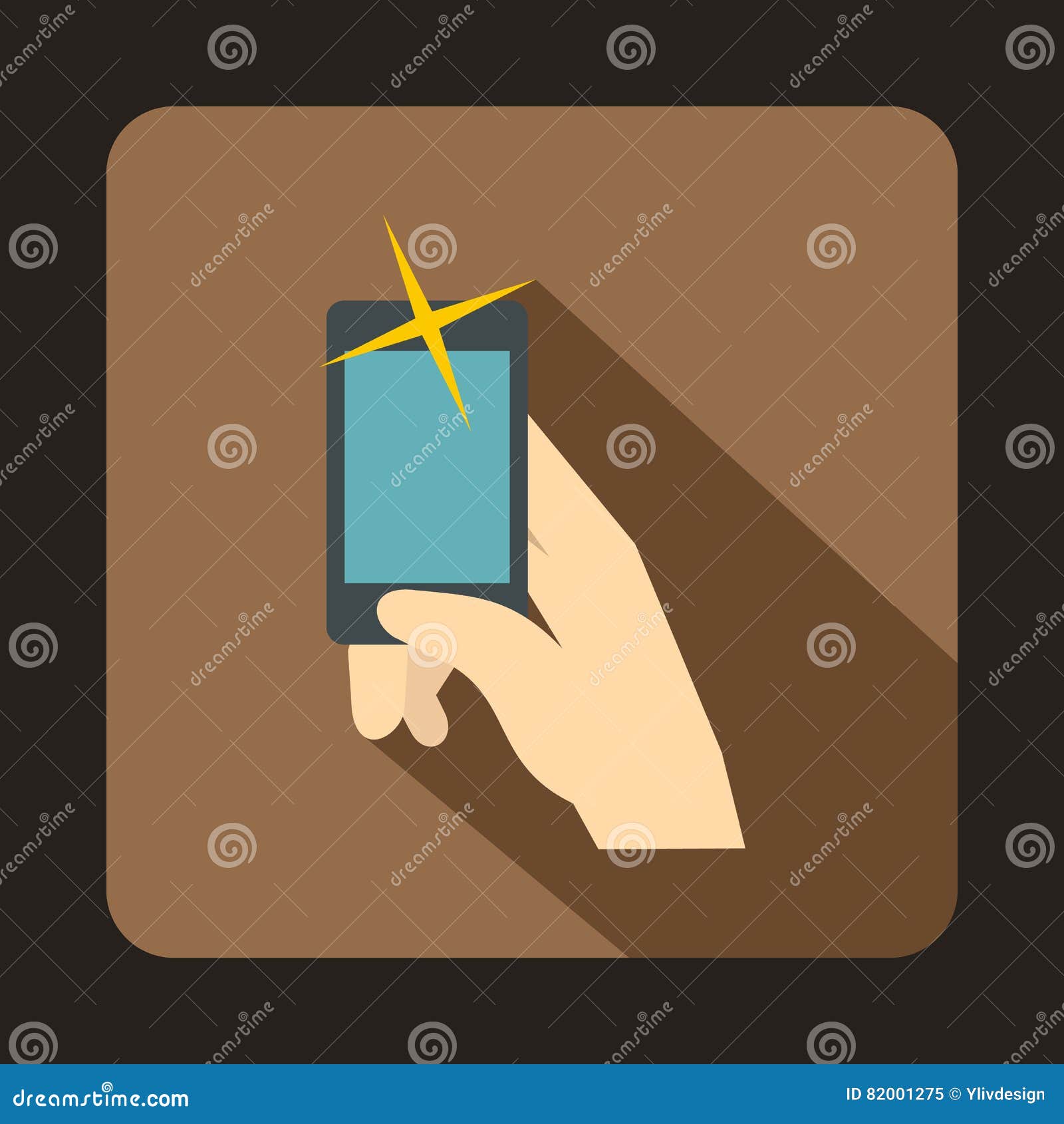 Hand Taking Pictures on Cell Phone Icon Stock Vector - Illustration of ...