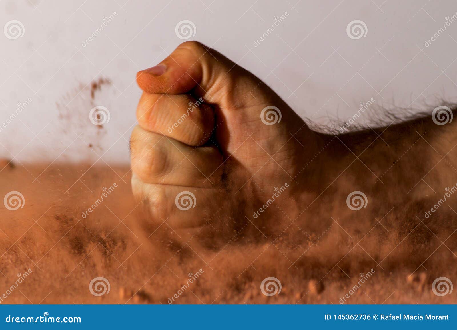 Hand Tapping on the Table with Cocoa Stock Photo - Image of heap ...