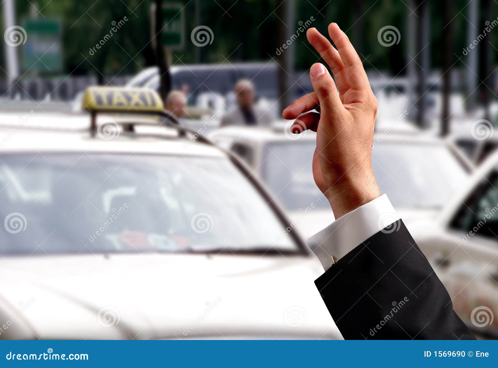 Hand and taxi stock photo. Image of waiting, hand, taxi - 1569690
