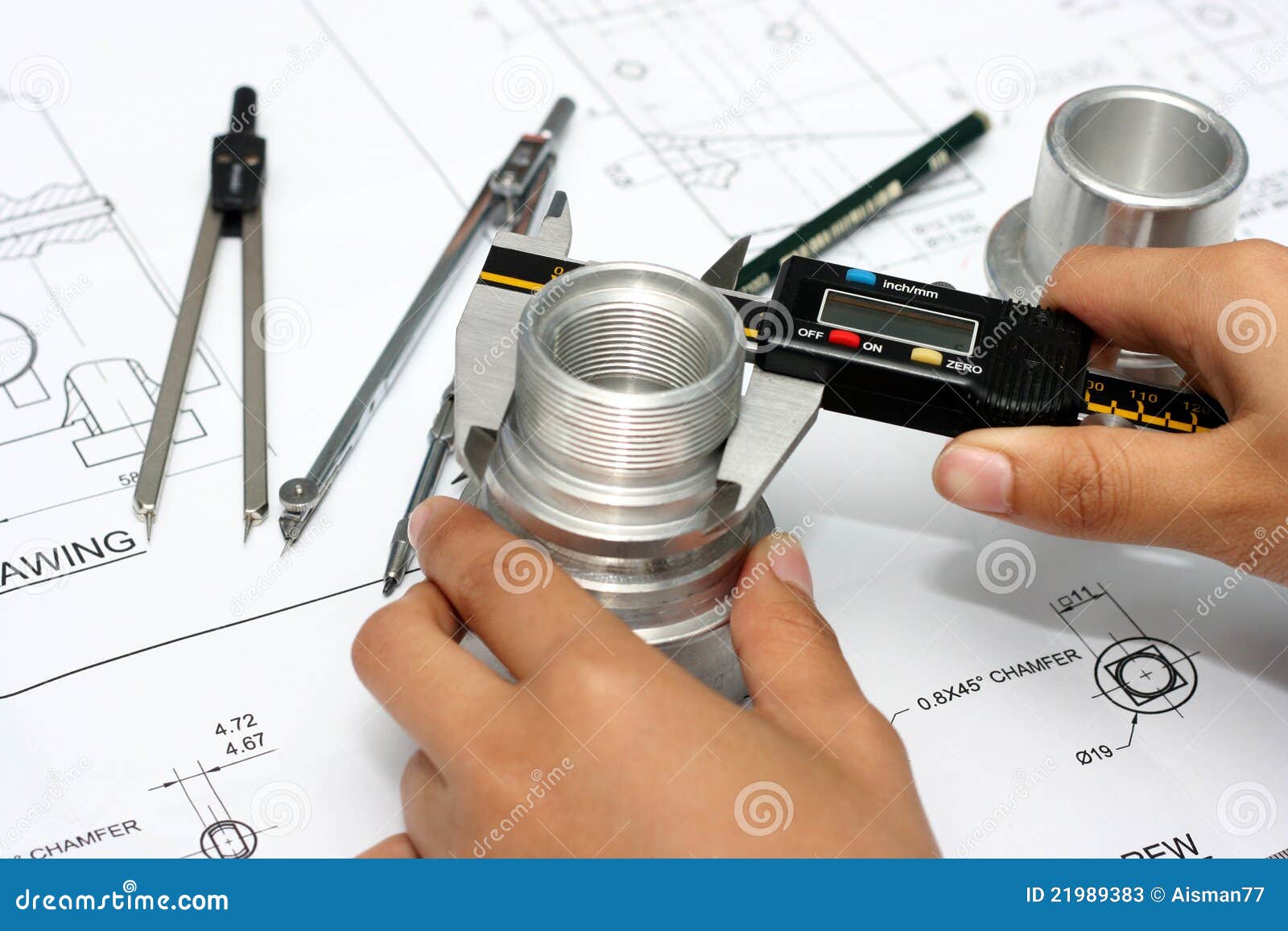 Hand with Technical Drawing Stock Image - Image of hand, engineer: 21989383 Hand with Technical Drawing Stock Image - Image of hand, engineer: 21989383