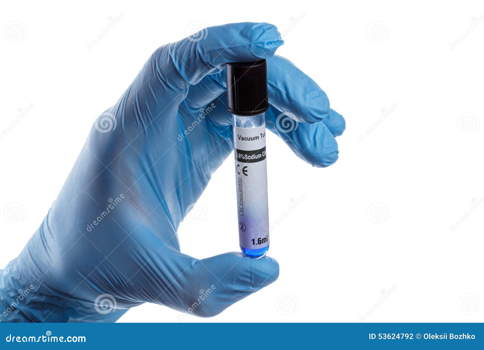Hand with a test tube stock photo. Image of medical, infirmary - 53624792