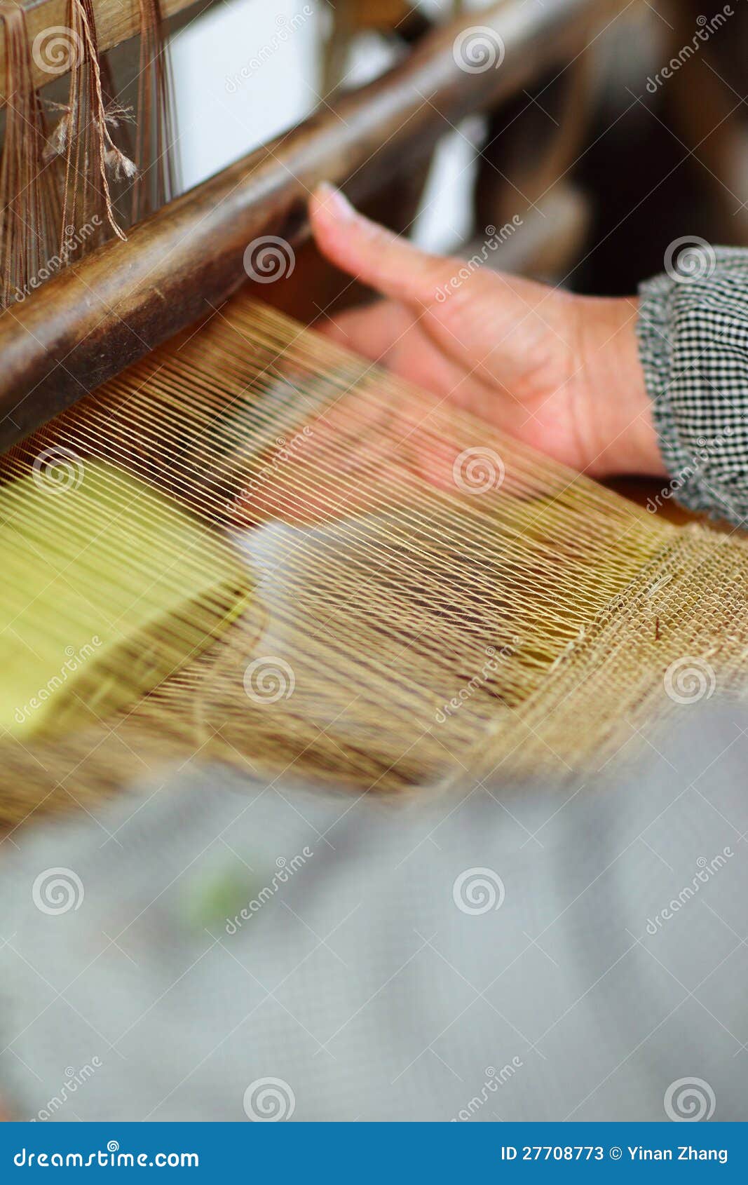 Hand textile fabric stock image. Image of work, oldfashioned - 27708773