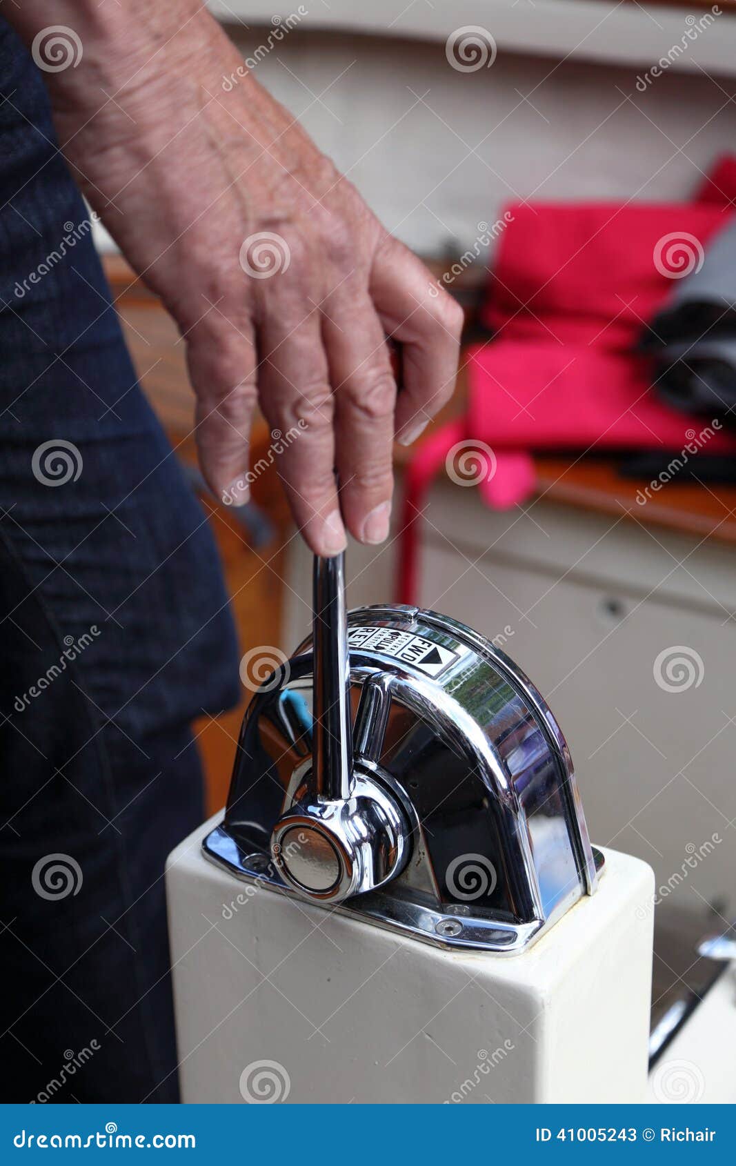 Hand on throttle stock image. Image of diesel, concept - 41005243