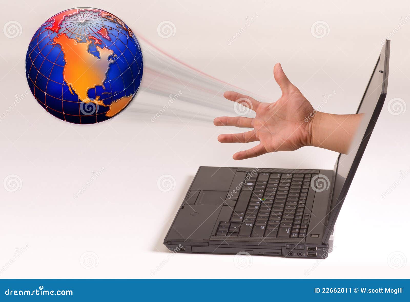Hand Throwing Planet Earth stock image. Image of globe - 22662011