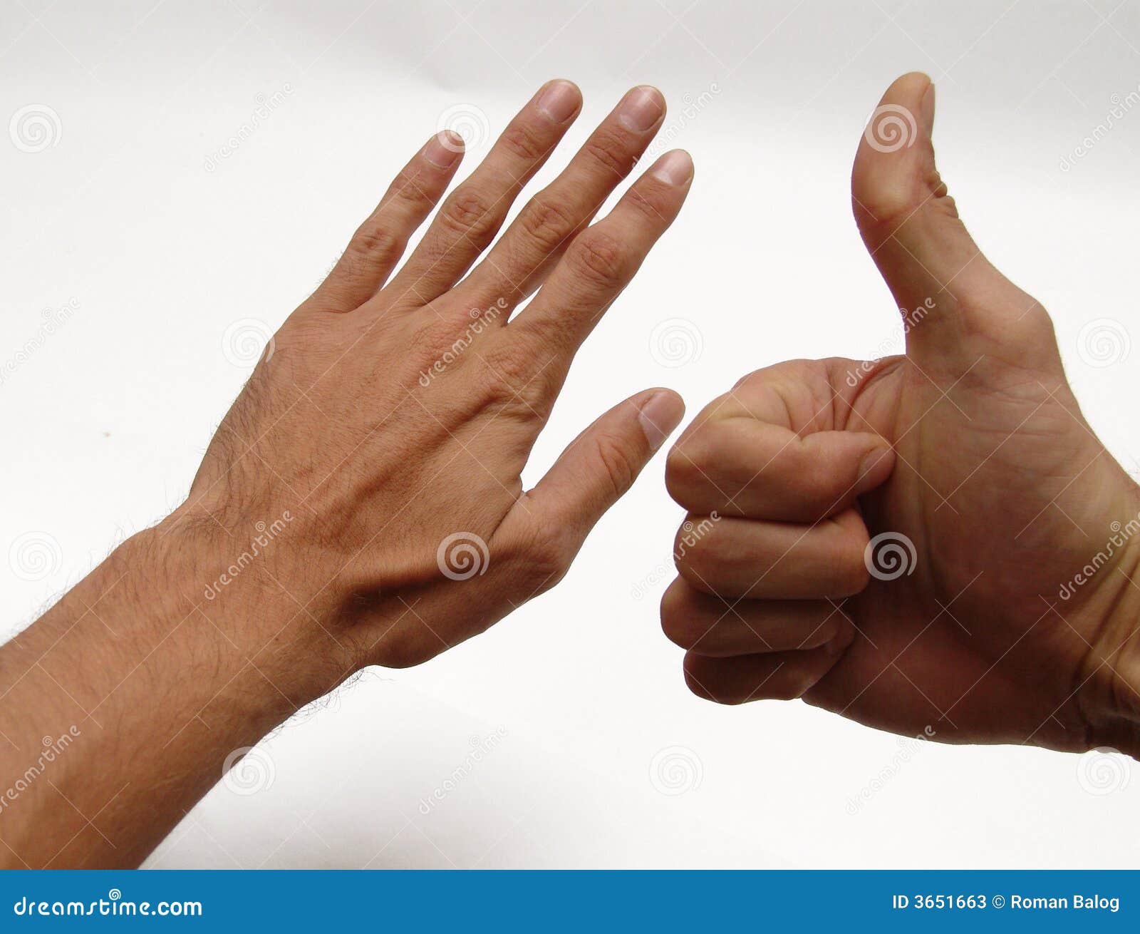Hand and thumb stock image. Image of pass, show, success - 3651663