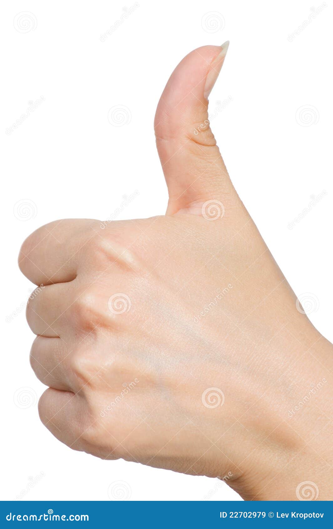 Hand thumb up stock image. Image of soft, hand, choice - 22702979