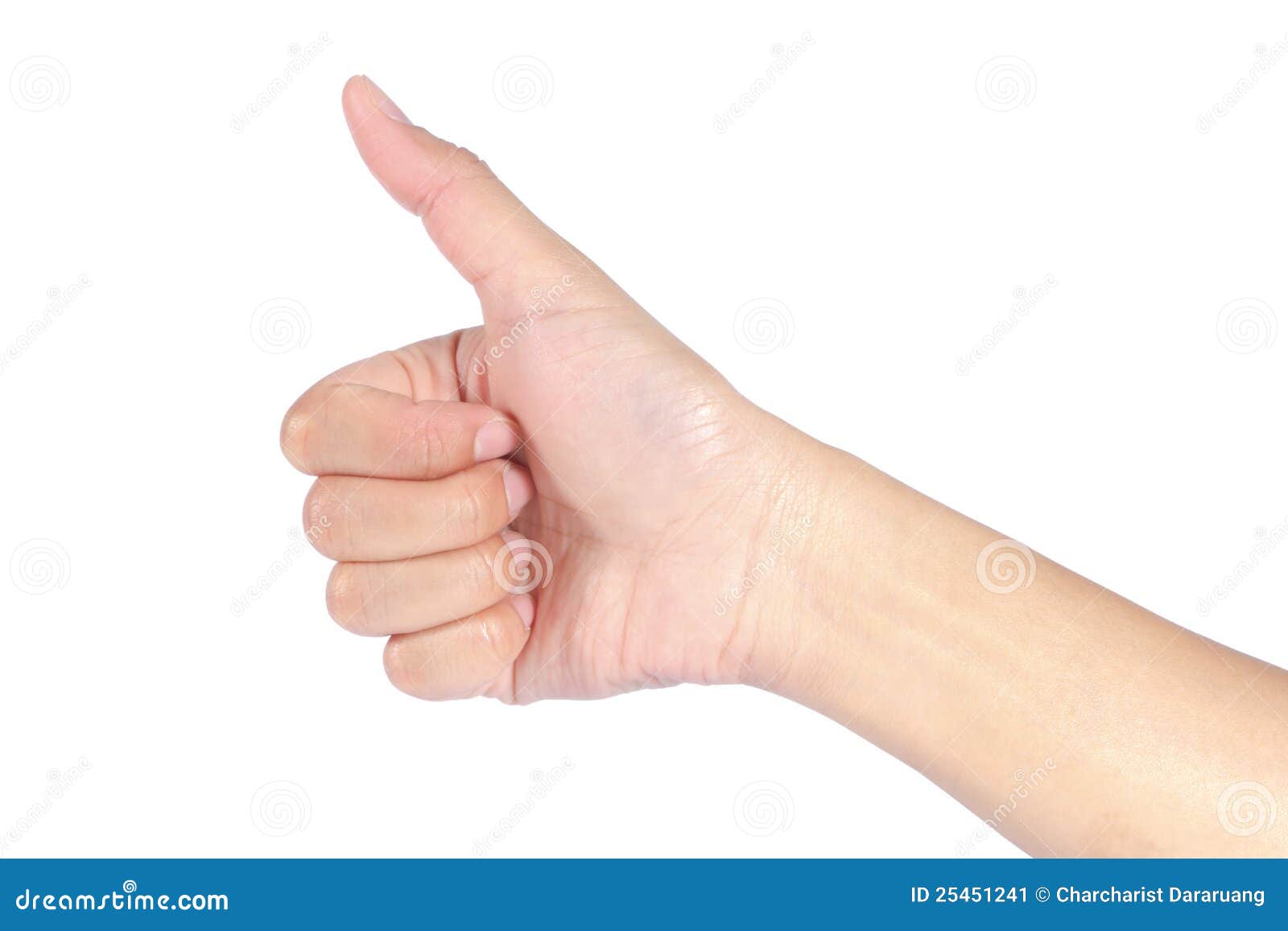 Hand with thumb up stock image. Image of abstract, positive - 25451241
