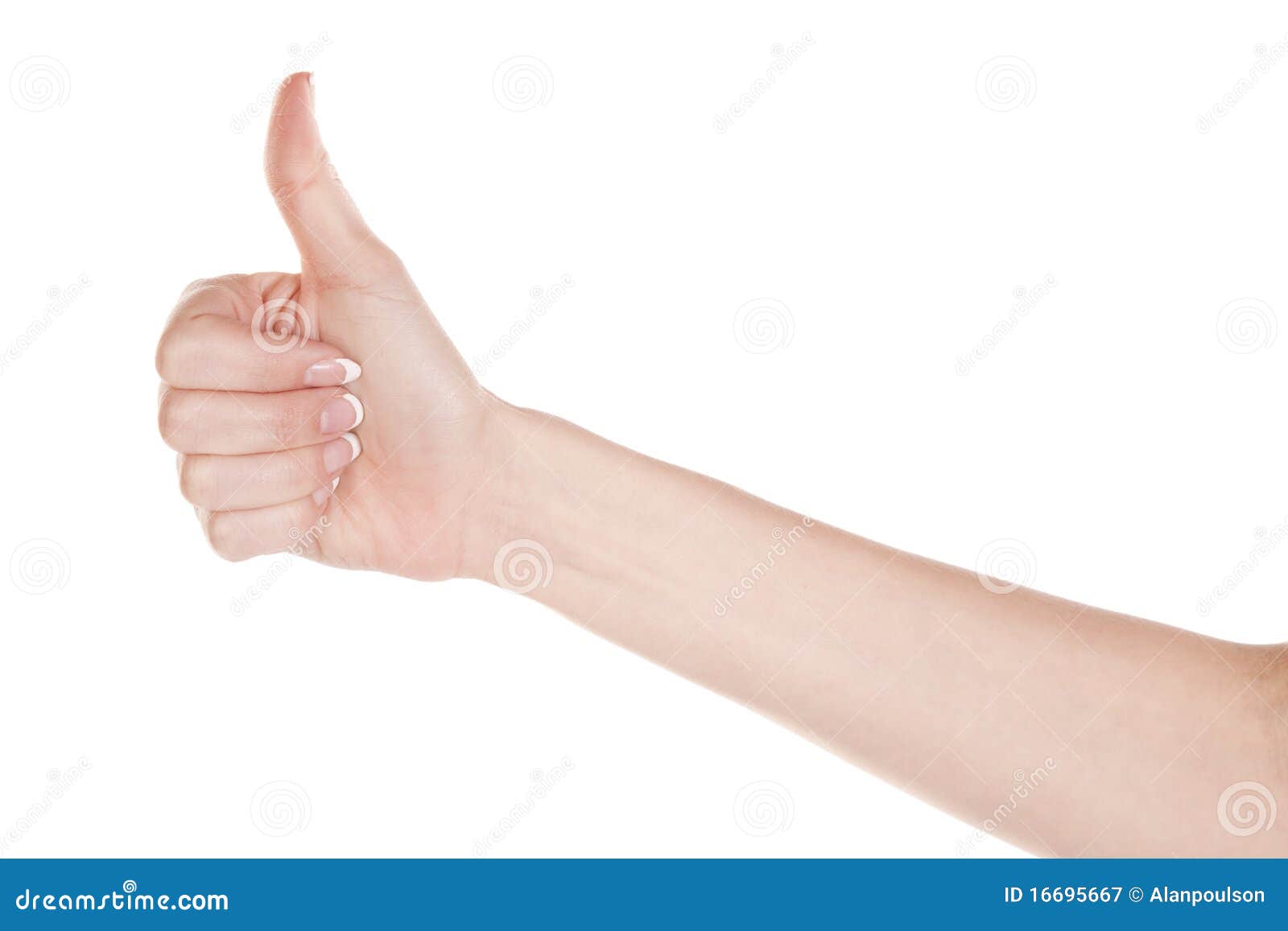 Hand thumbs up stock image. Image of isolated, happy - 16695667
