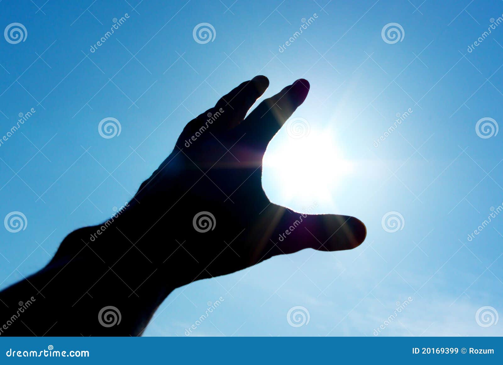 Hand to sun stock image. Image of fantastic, life, direct - 20169399