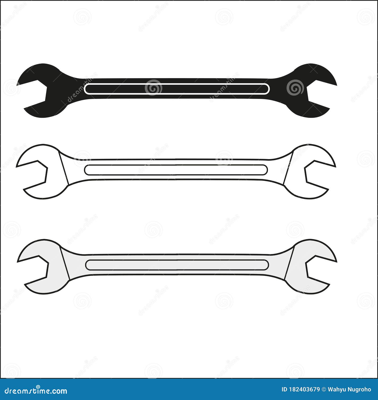 A Illustration of Hand Tool Equipment Stock Vector - Illustration of ...