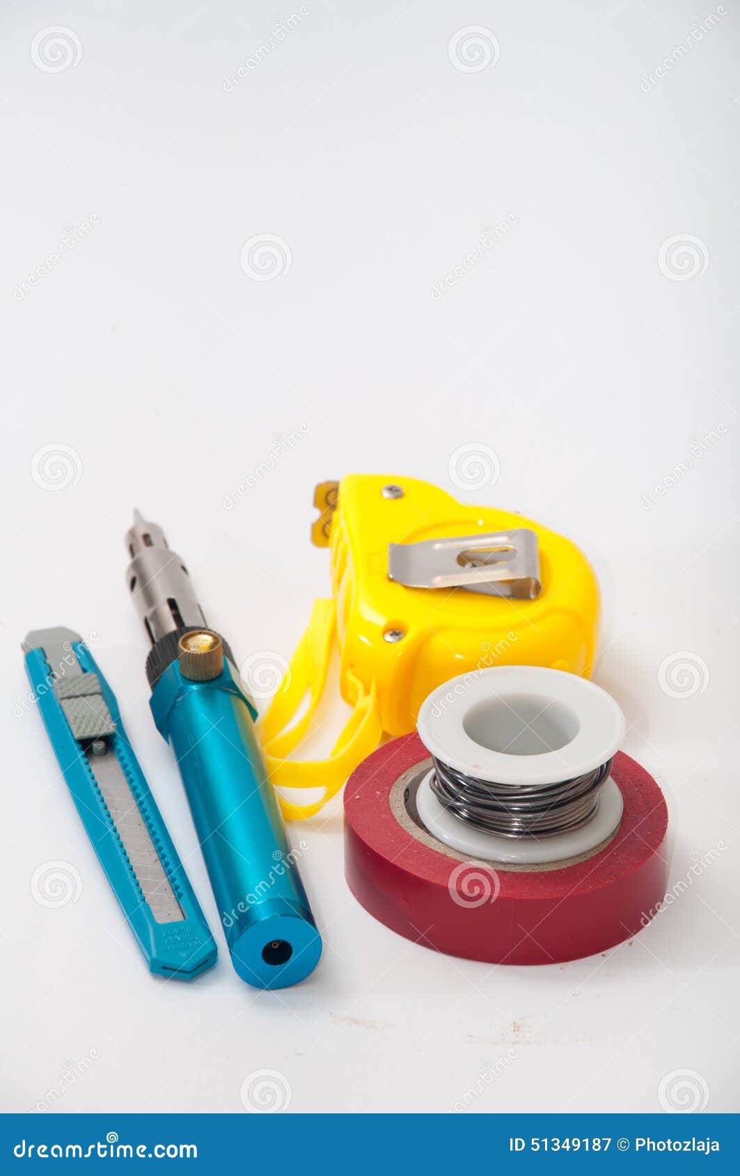 Hand Tool for Repairing Electrical Wiring Stock Image - Image of ...