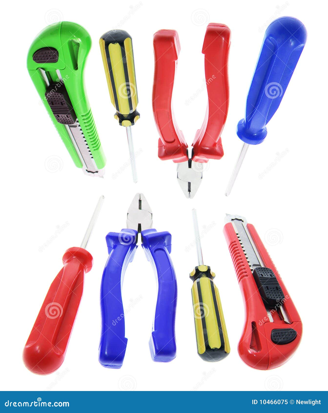Hand Tools stock image. Image of cutout, knife, screwdriver - 10466075