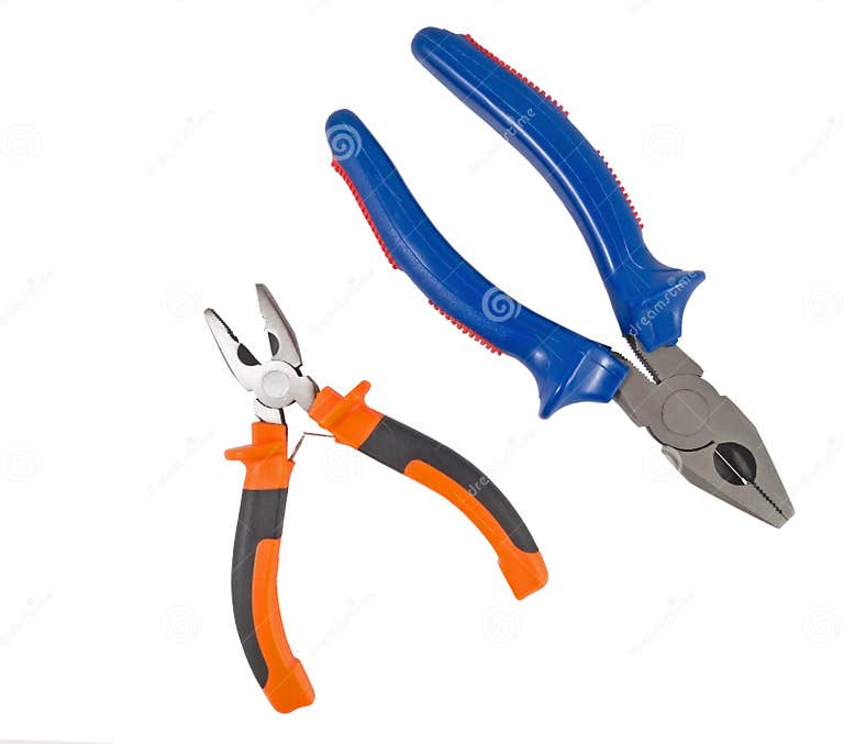 The hand tools stock image. Image of blue, wire, pliars - 71777009