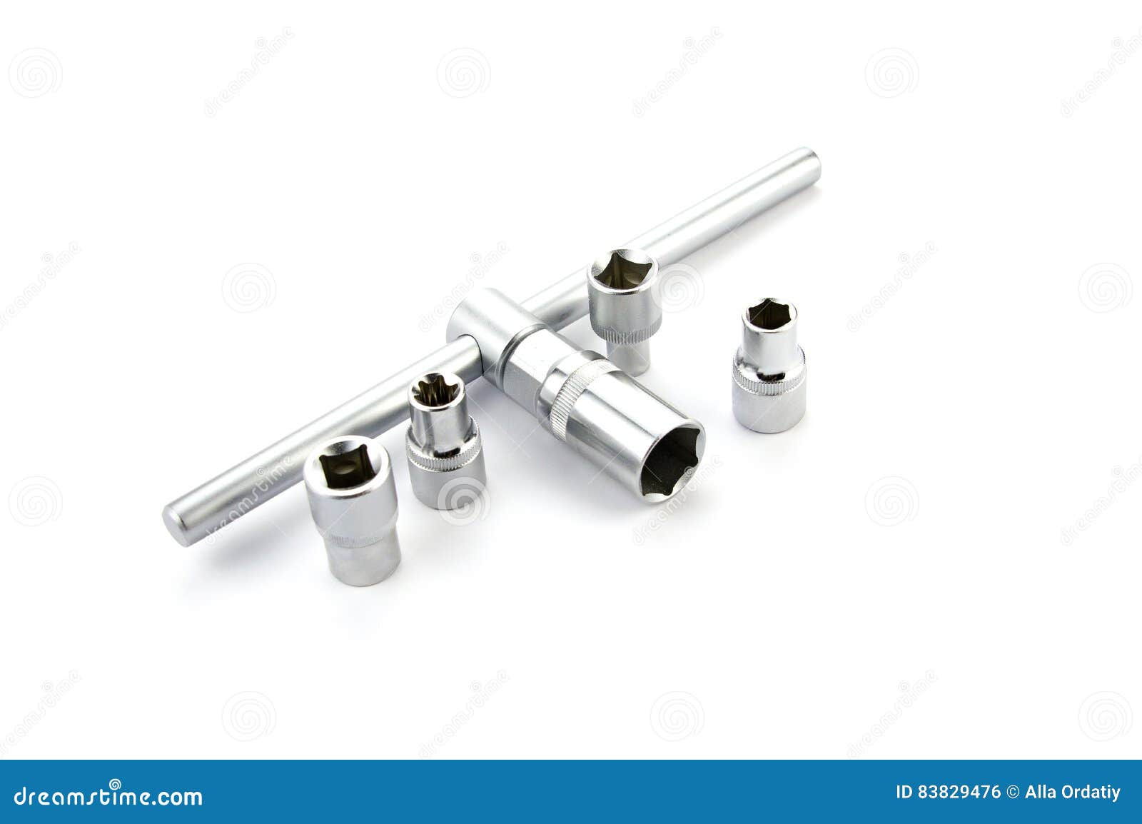 Hand Tools Isolated on a White Stock Photo - Image of combination ...