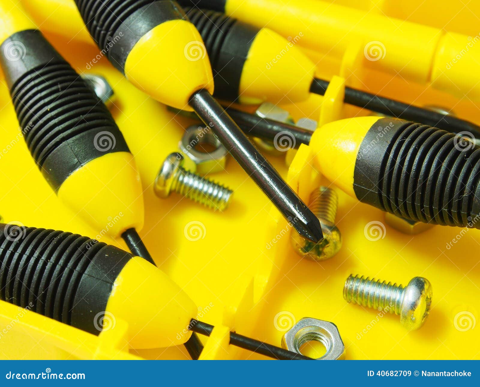 Hand Tools, Screwdriver Set Stock Image - Image of hardware, hand: 40682709