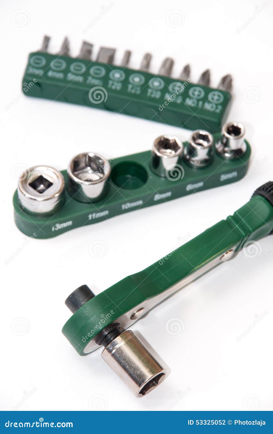 Hand tools and socket set stock photo. Image of home - 53325052