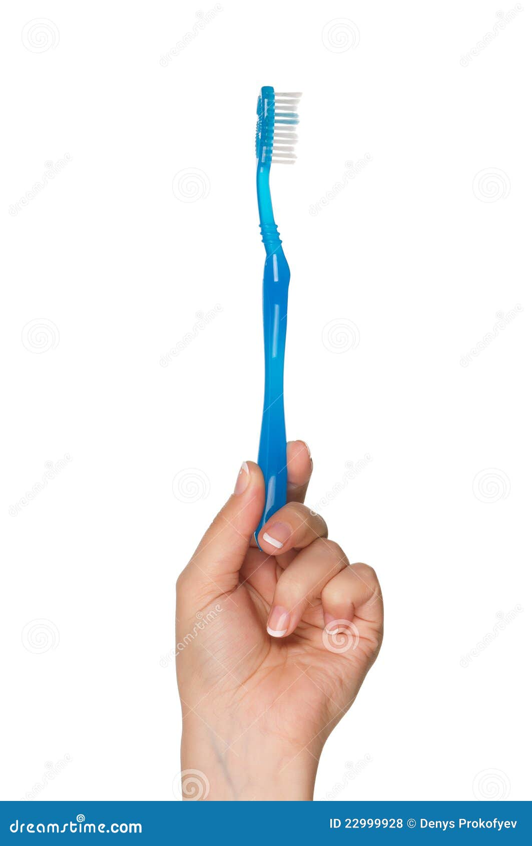 Hand with tooth brush stock photo. Image of caries, healthy - 22999928