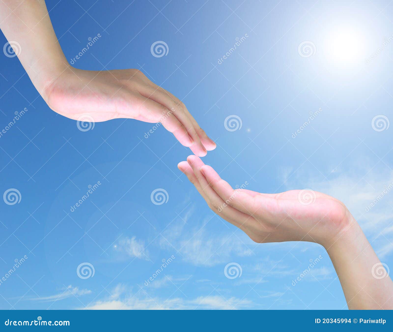 Hand touch stock photo. Image of hand, feeling, harmony - 20345994