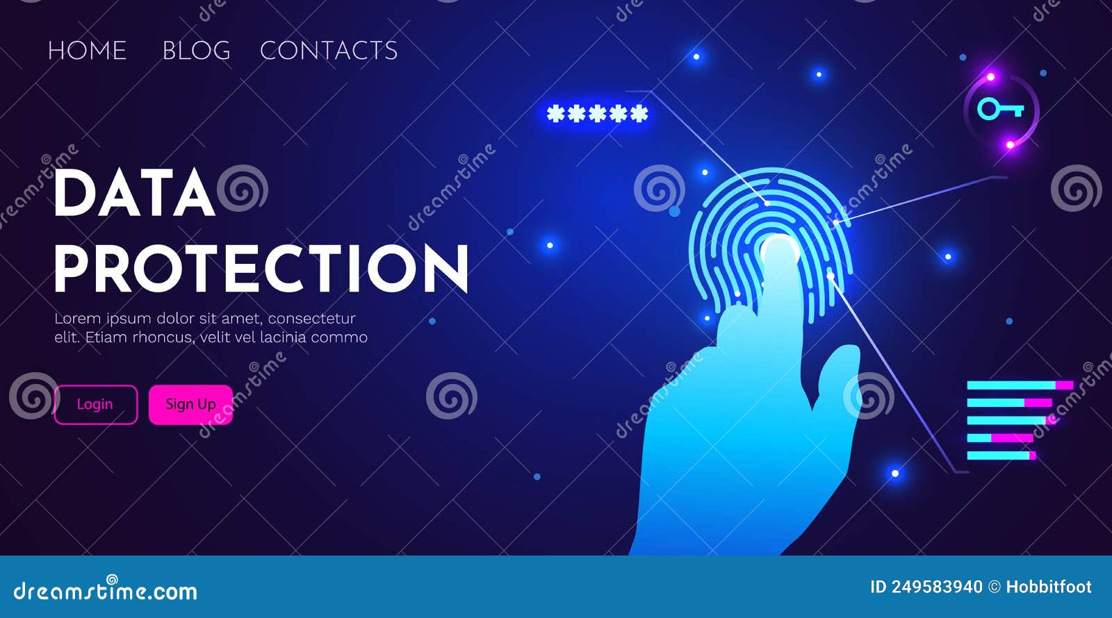 Touch, ID, Fingerprint Scan Access Symbol Stock Image | CartoonDealer ... Touch, ID, Fingerprint Scan Access Symbol Stock Image | CartoonDealer ...