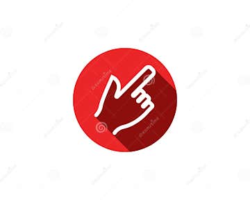 Hand touch logo vector stock vector. Illustration of design - 132212089