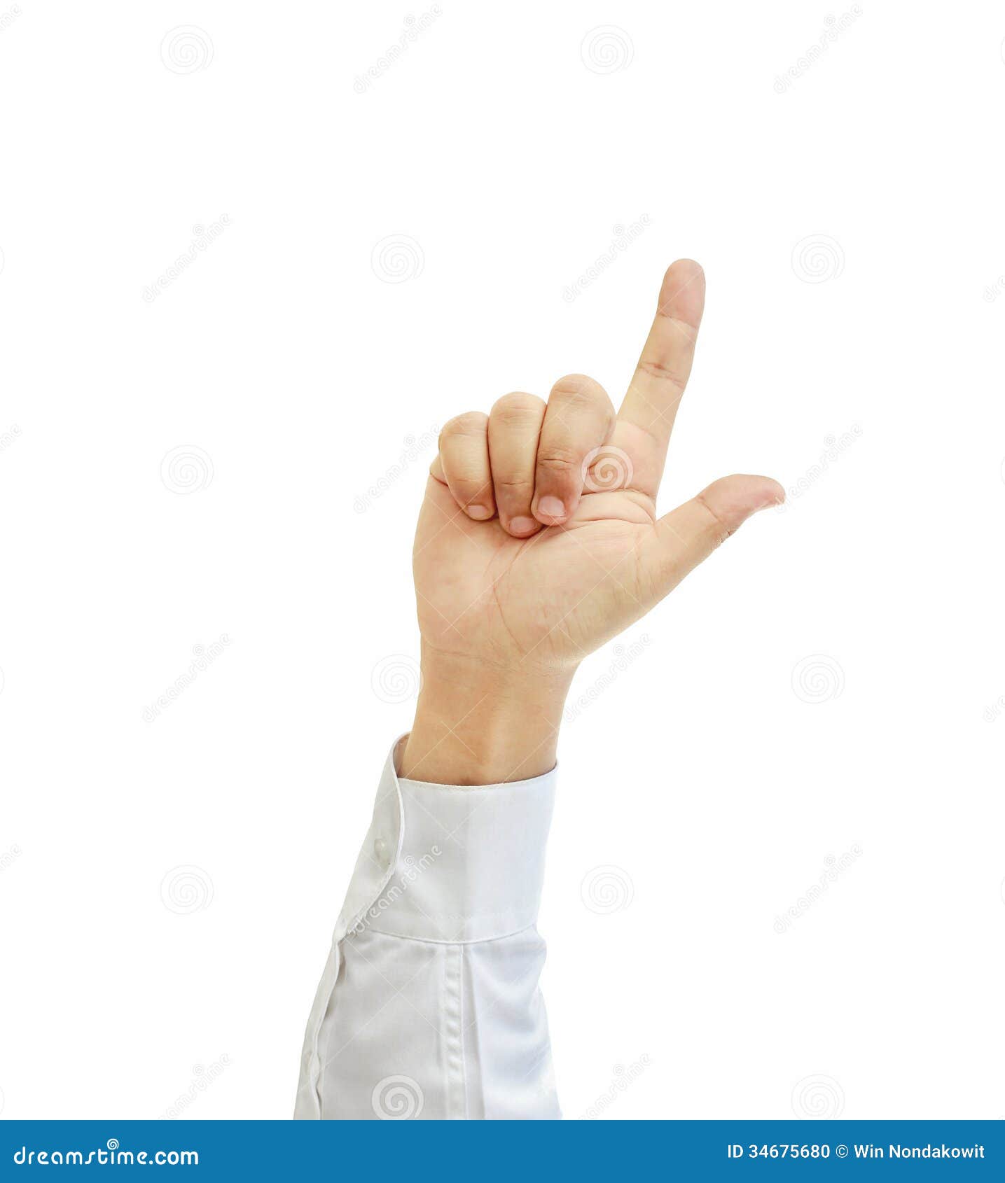 Hand Touch Stock Photo - Image: 34675680