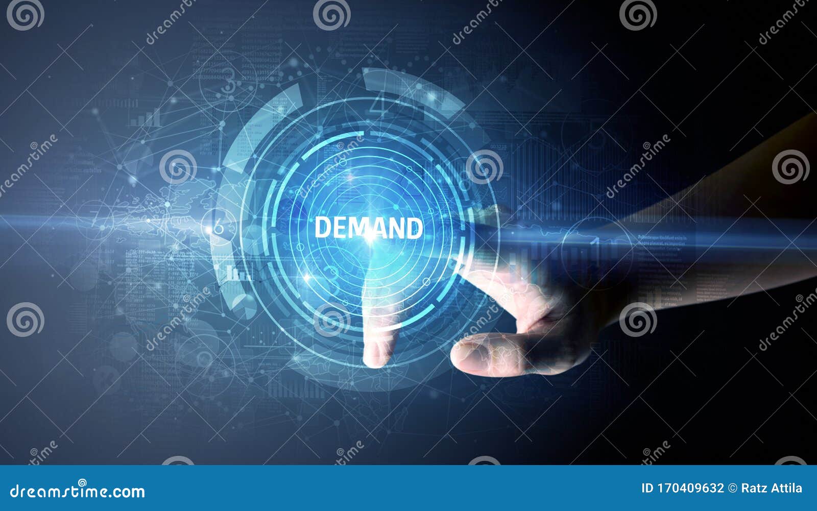 On-demand Button At A Traffic Light On A Pedestrian Crosswalk Stock ...