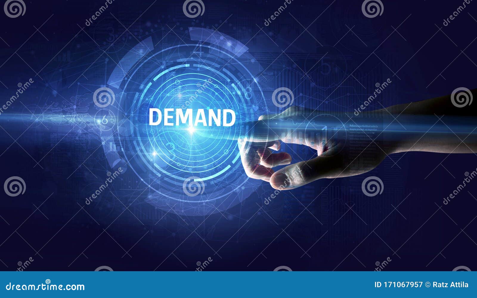 On-demand Button At A Traffic Light On A Pedestrian Crosswalk Stock ...