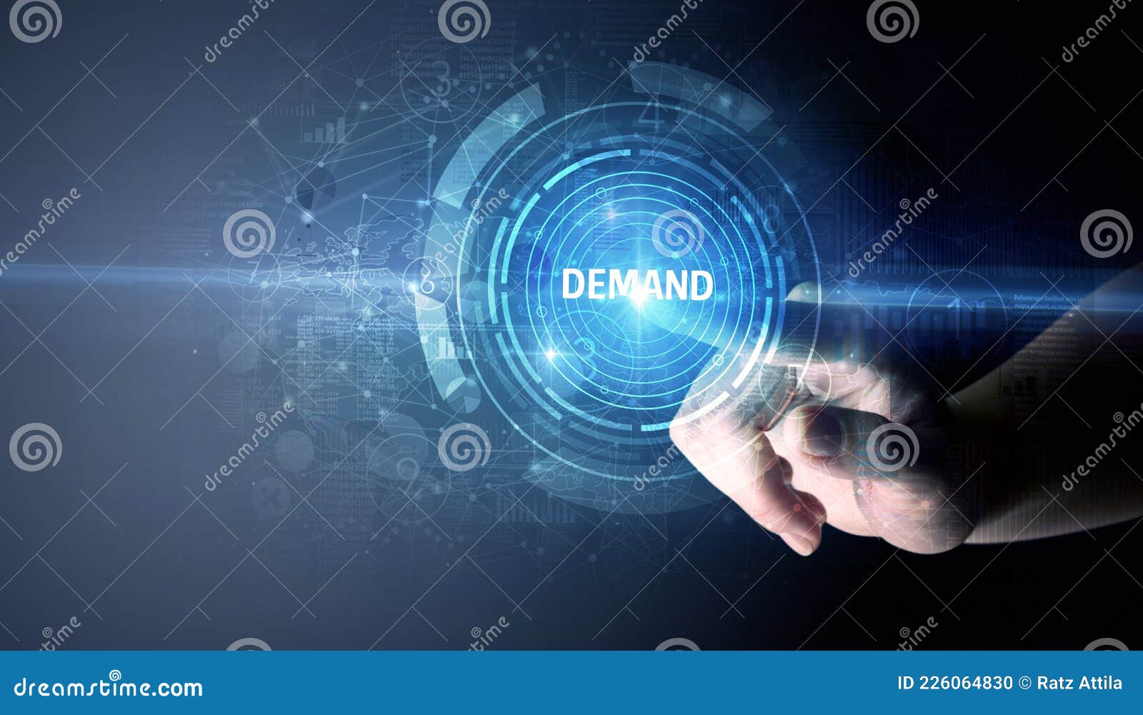 On-demand Button At A Traffic Light On A Pedestrian Crosswalk Stock ...