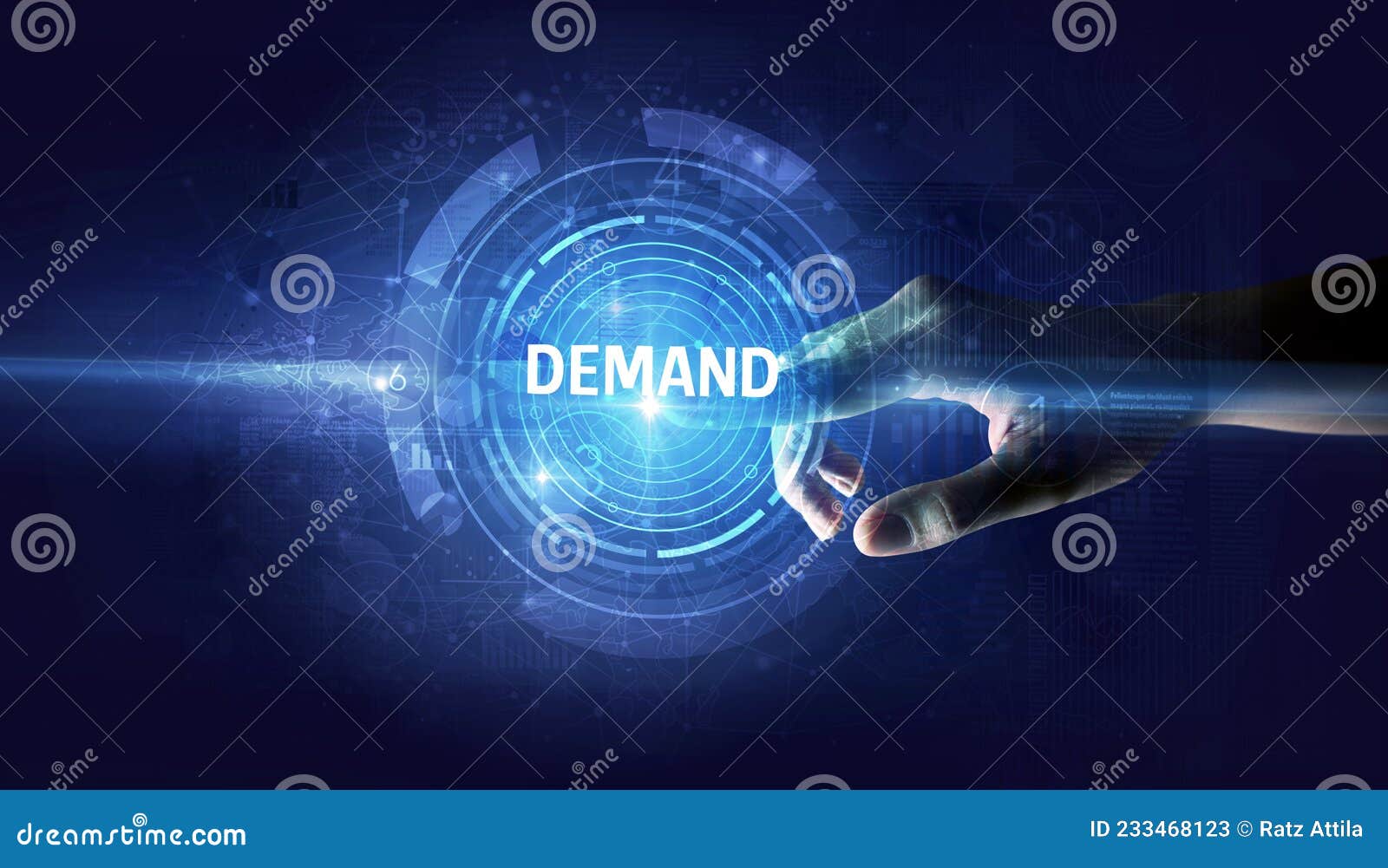 On-demand Button At A Traffic Light On A Pedestrian Crosswalk Stock ...