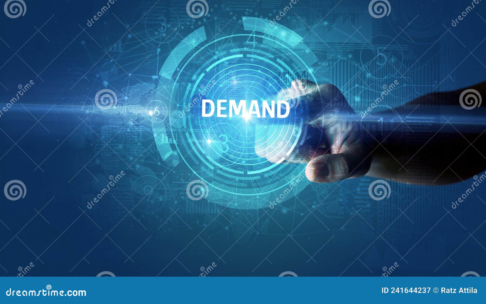 On-demand Button At A Traffic Light On A Pedestrian Crosswalk Stock ...