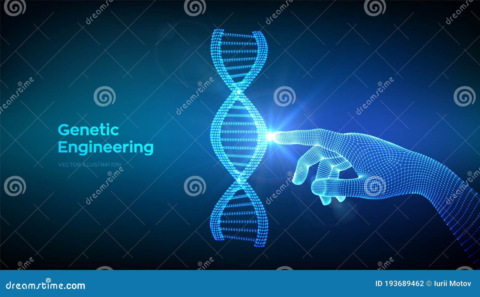 DNA Sequence. Molecules Structure Dna Code. Dna Helix Enlarged Model In ...