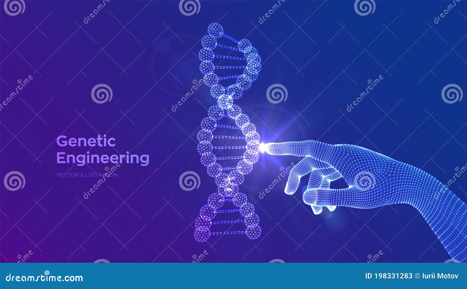 DNA Sequence. Molecules Structure Dna Code. Dna Helix Enlarged Model In ...