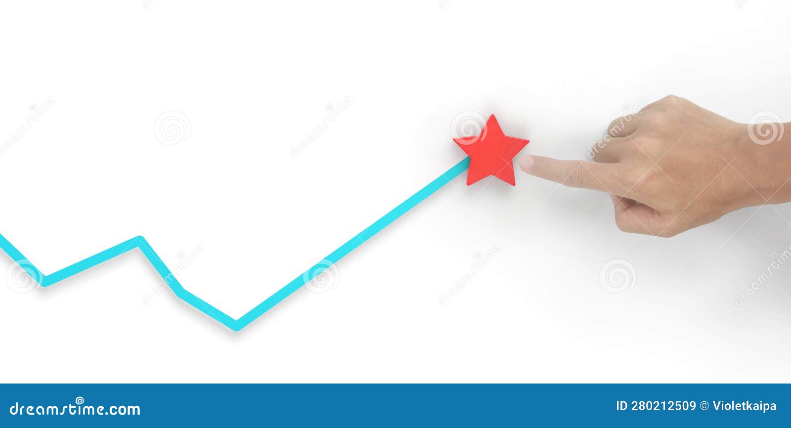 Hand Touching Graphs of Financial Indicator and Chart Stock Image ...