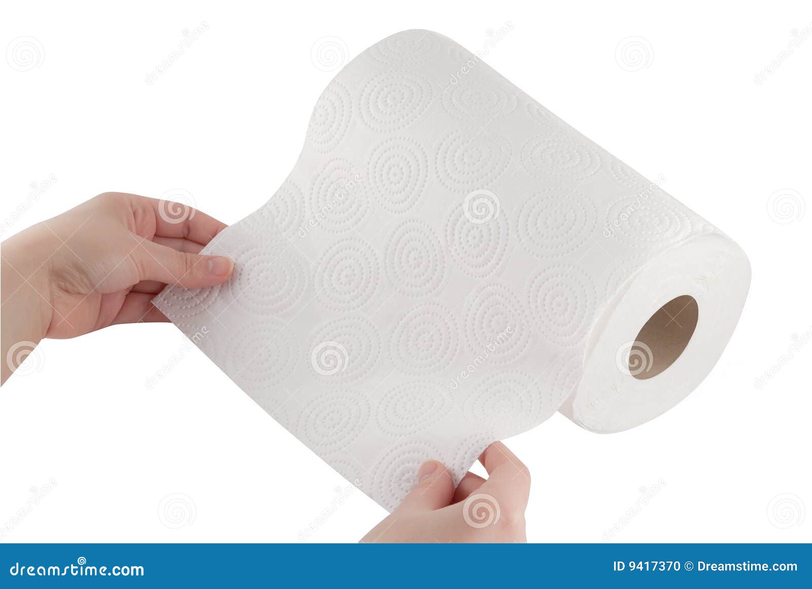 Hand Touching Paper Towel with Path Stock Photo - Image of hands, white ...
