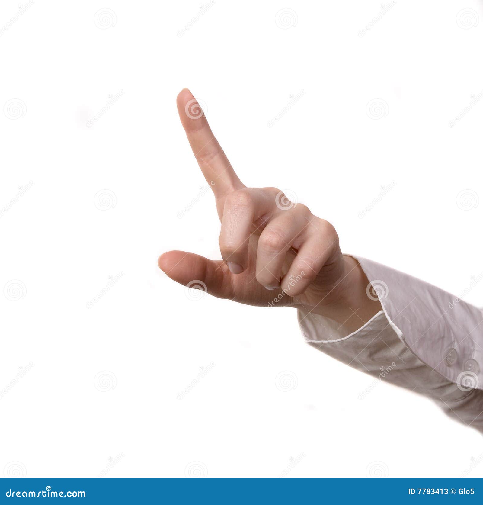 Hand touching screen stock image. Image of hand, decision - 7783413