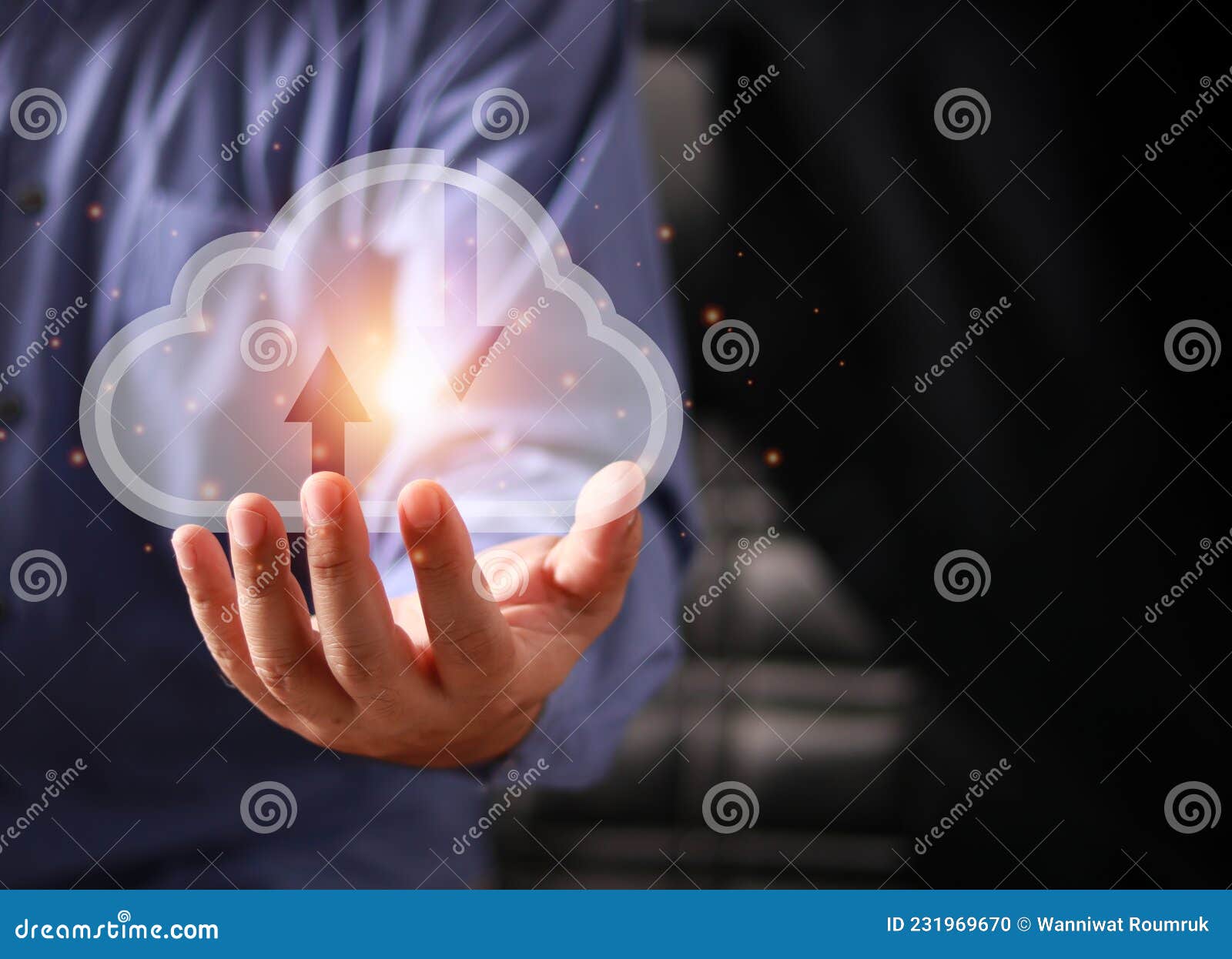 Hand Touching To Virtual Artificial Intelligence with Cloud Technology ...