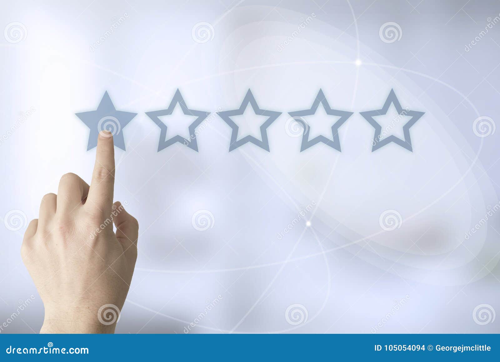 Hand rating stock photo. Image of customer, concept - 105054094