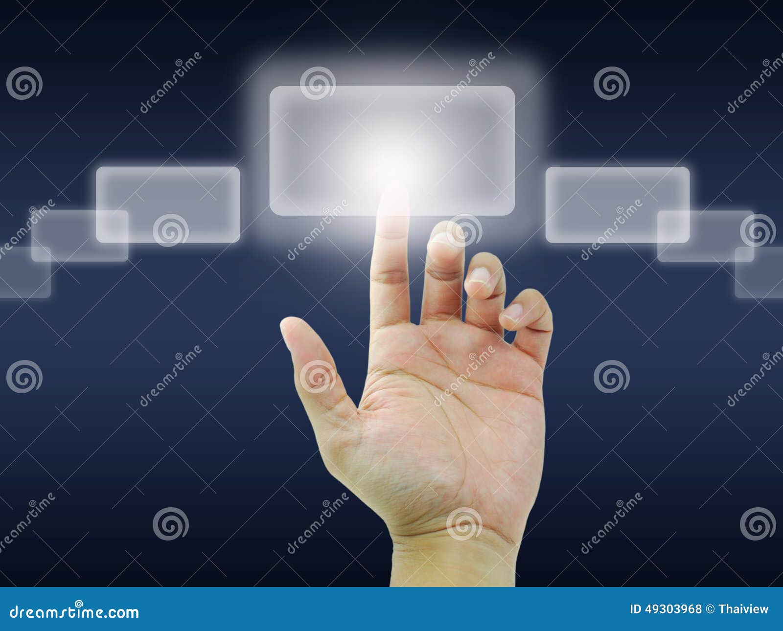 Hand touchscreen stock photo. Image of button, keyboard - 49303968