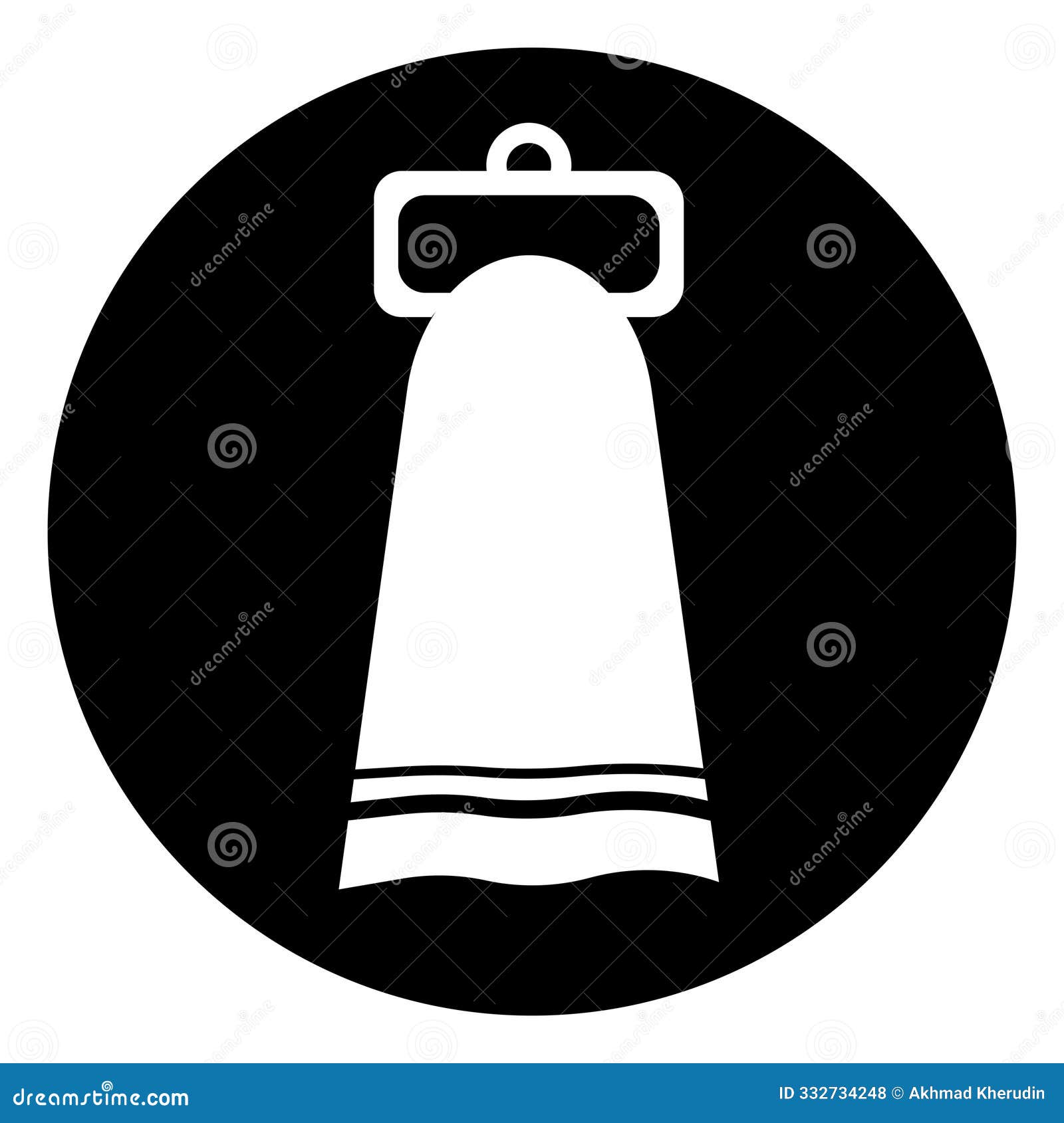 Hand towel logo design stock vector. Illustration of fluffy - 332734248