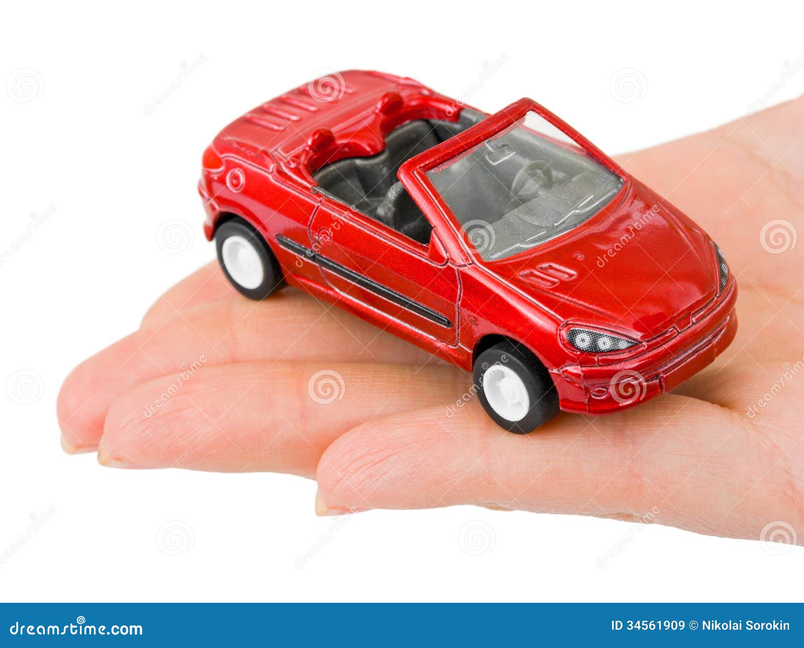 Hand and toy car stock image. Image of give, hand, sales - 34561909