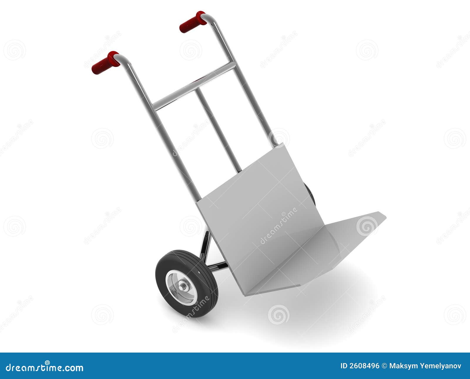 Hand Track With Dollars Stock Illustration | CartoonDealer.com #2608720