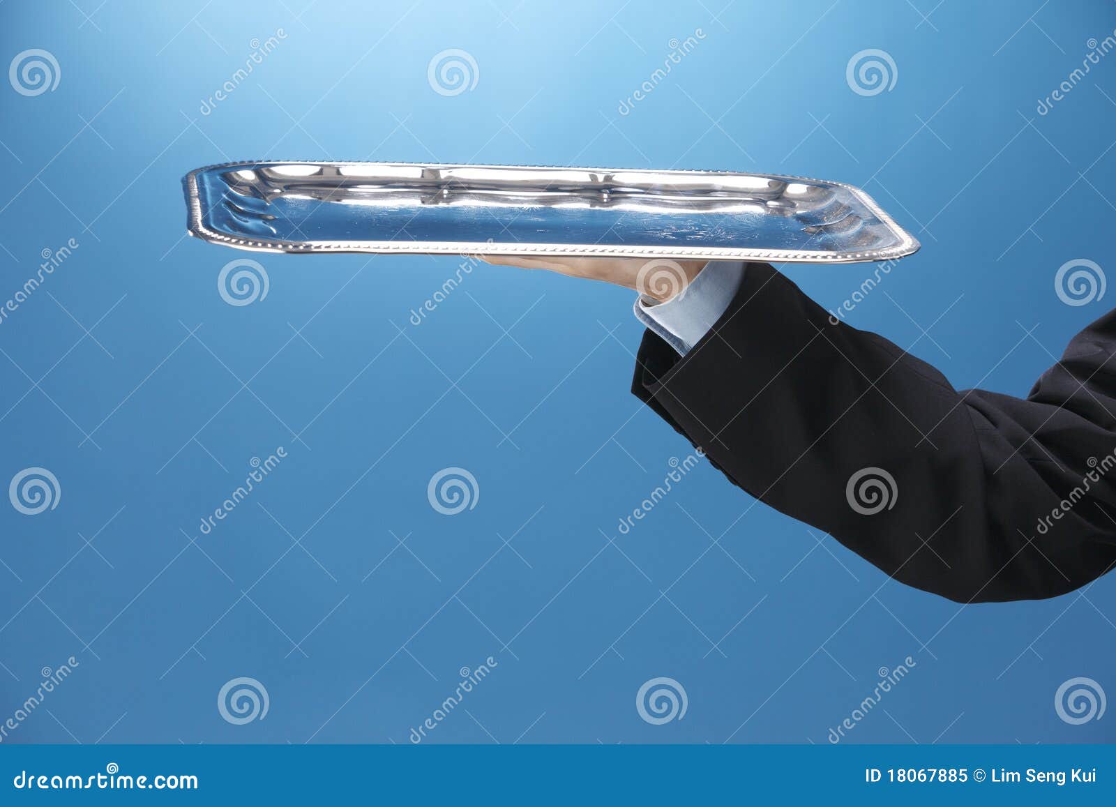 Hand with tray stock image. Image of holding, carrying - 18067885