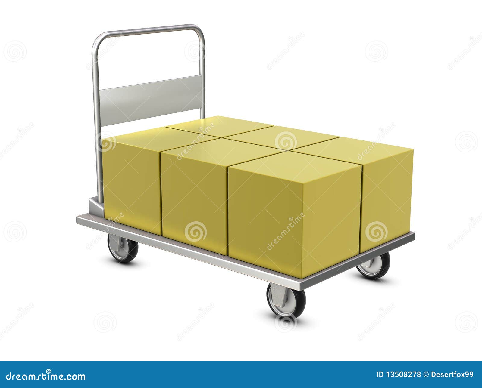 Hand Trolley Royalty-Free Stock Image | CartoonDealer.com #43114816