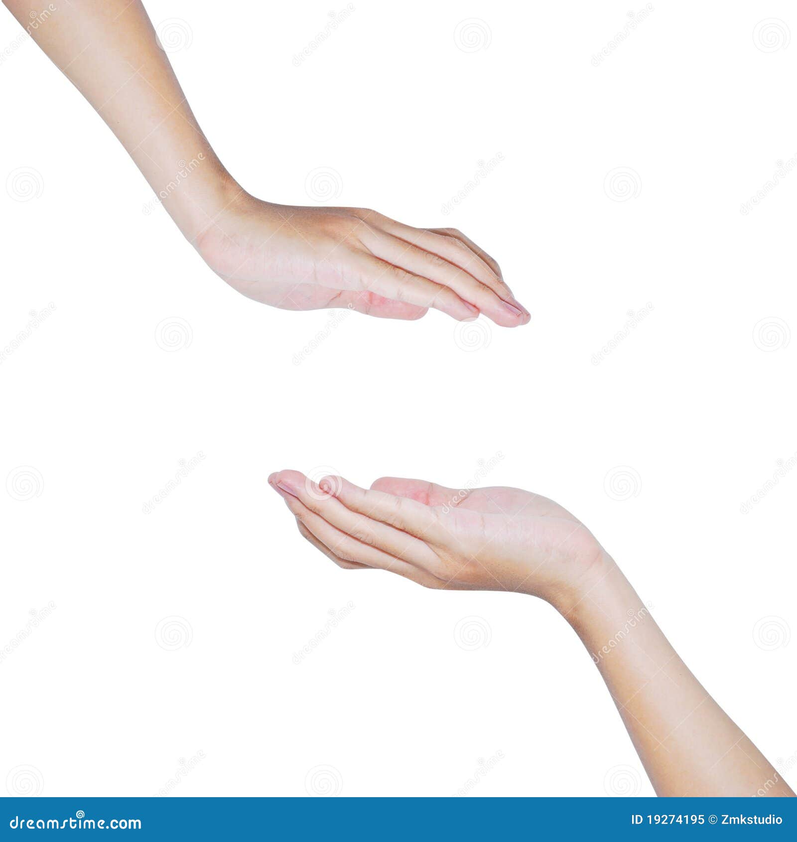 Hand Trying To Touch Together Stock Image - Image of design, conceptual ...