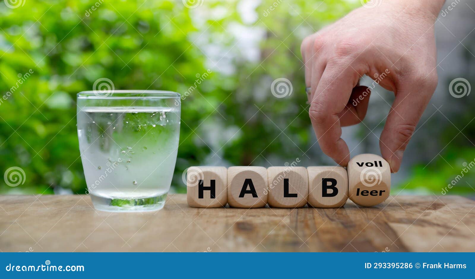 Half empty or half full? stock photo. Image of vision - 293395286