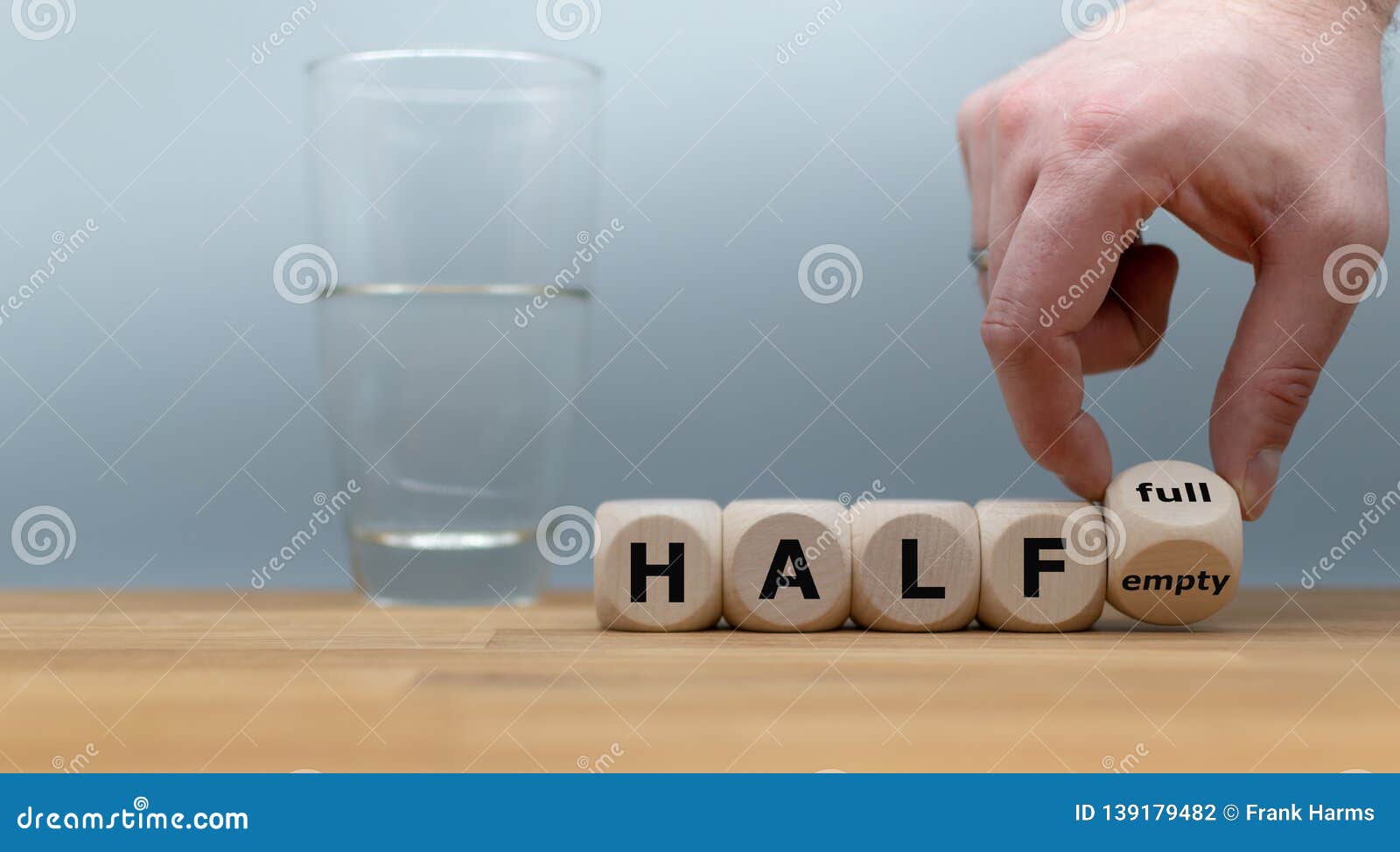 Glass Half Full Or Half Empty Stock Photography | CartoonDealer.com ...