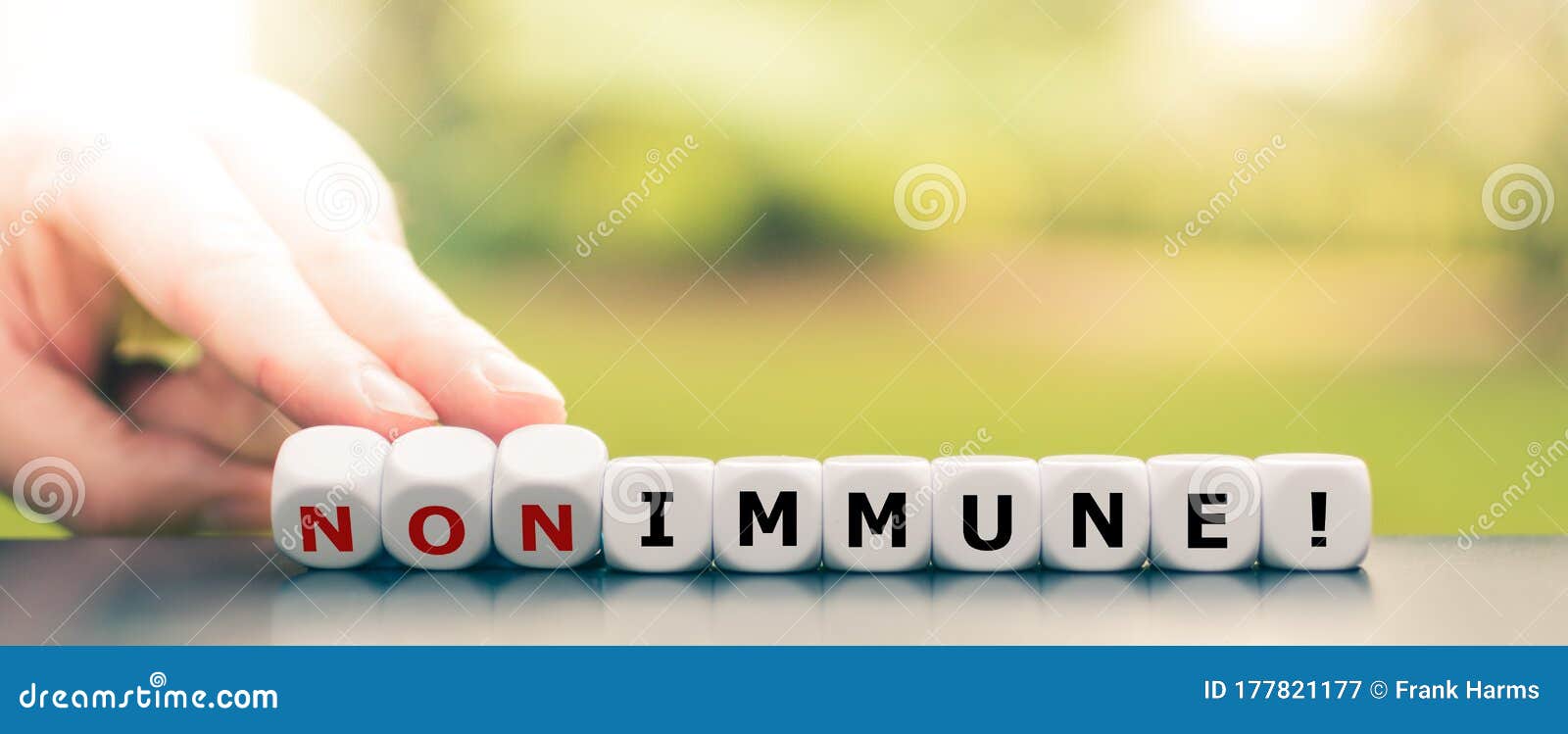 Hand Turns Dice and Changes the Expression `non Immune` To `immune ...