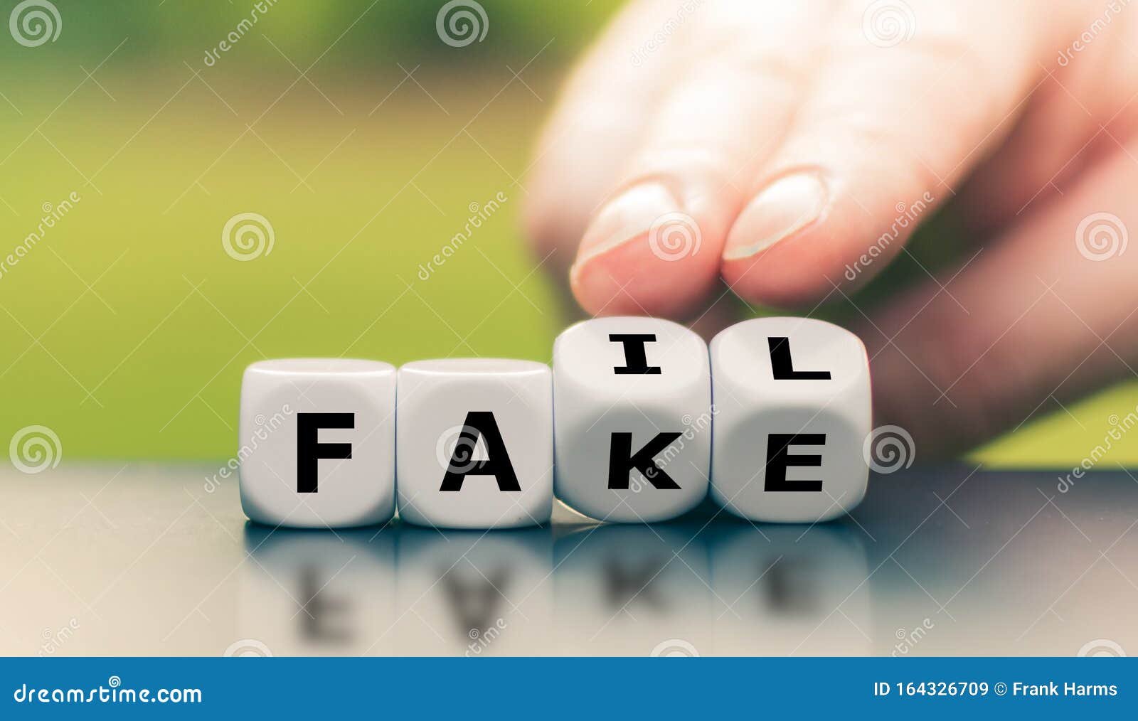 The Word Fake News On A White Arrow Is A Repost Or Share Sign. Black ...