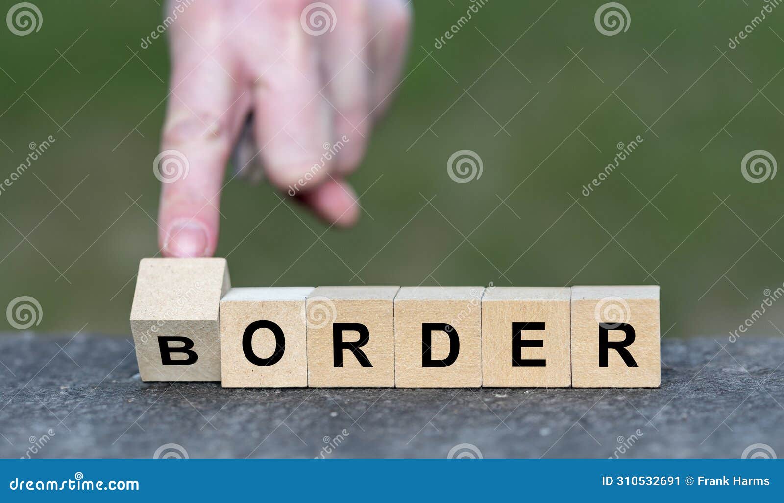 Symbol for Strict Border Control. Stock Image - Image of control ...